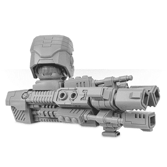KX139 Ta’unar Supremacy Armour with Heavy Rail Cannon Array ...