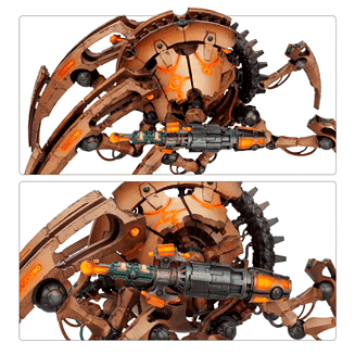 Necron Seraptek Heavy Construct with Synaptic Obliterators ...